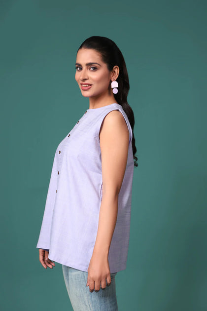 Languid Lavender: Gaachi’s Perfect Summer Top for Women – Gaachi Official